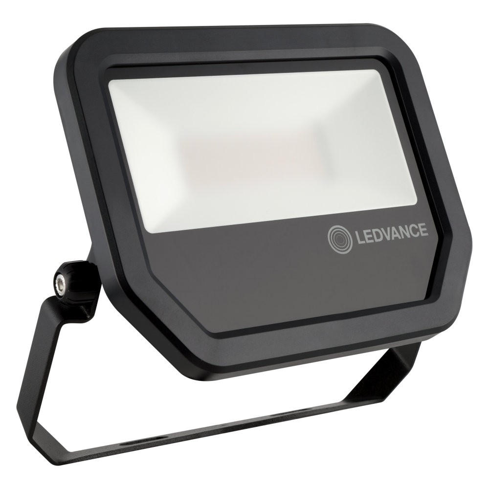LEDVANCE Floodlight, GEN3 30W, 3000K, 3300lm, Black, IP65, 5yrs