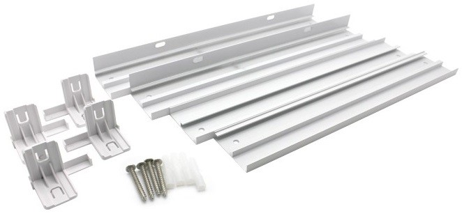 Self-Assembly Surface Mounting Frame for Backlit 300x300 Panels